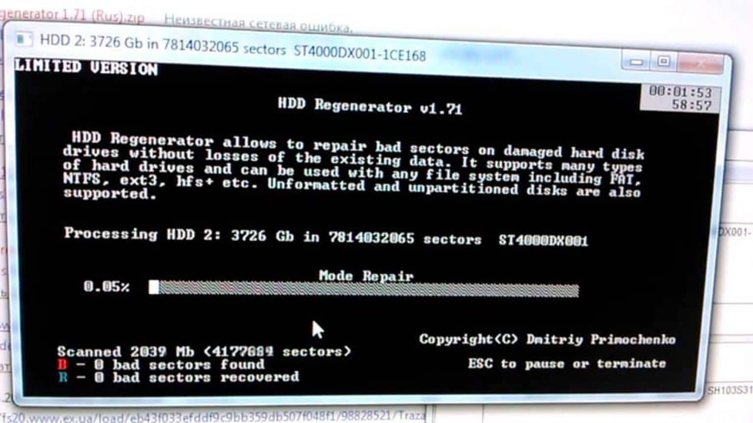 HDD Regenerator Diagnostica y Repara Sectores de tu Disco Duro - Demasiadogeek.net